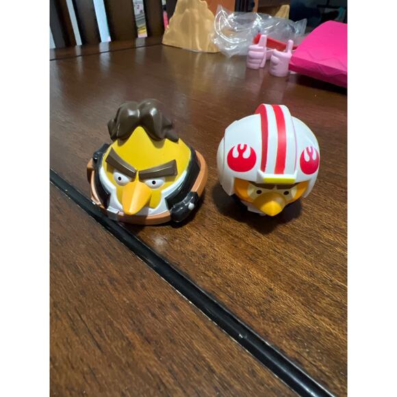 Hasbro | Toys | Angry Birds Luke Skywalker Hans Solo Star Wars Power ...